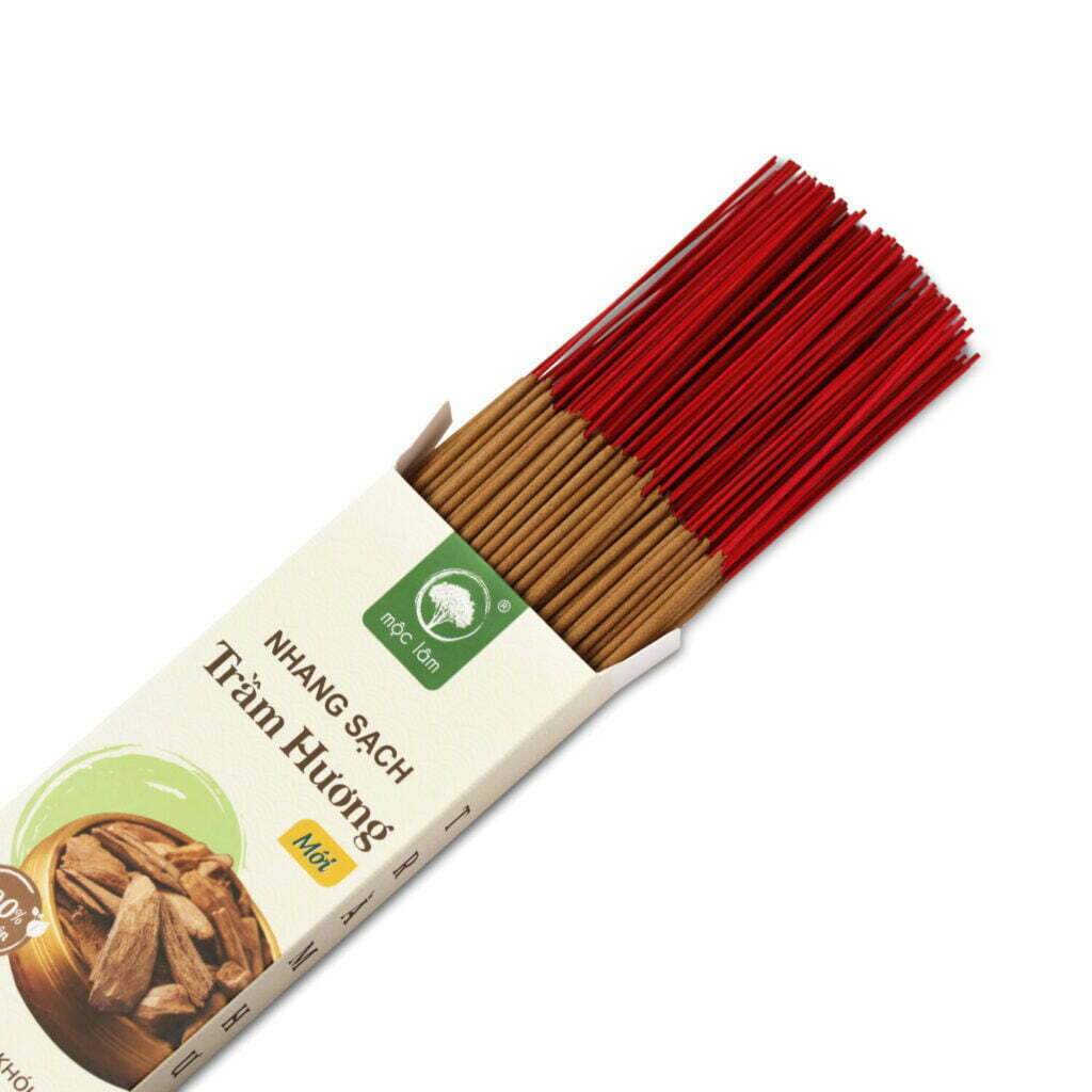 Nhang Trầm Hương cao cấp 38cm 400 cây | Nhang Mộc Lâm